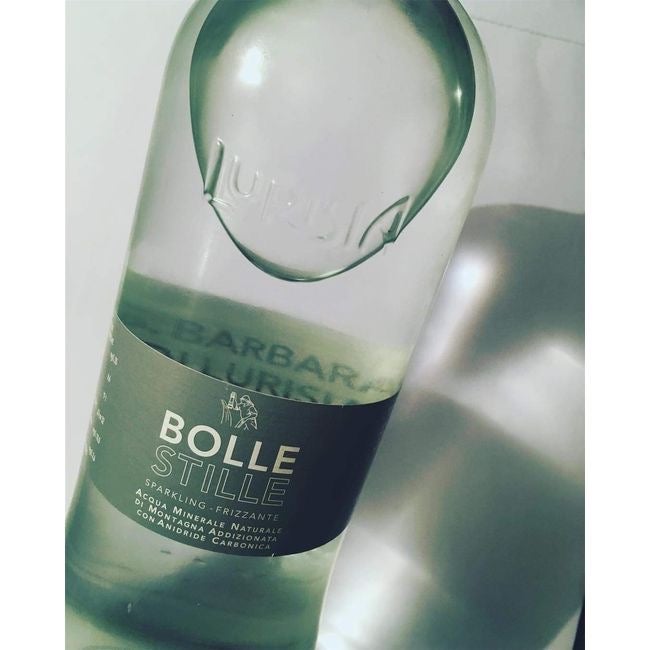 Lurisia Alu Bolle (Sparkling) Natural Spring Mineral Water, 11 fl oz ...